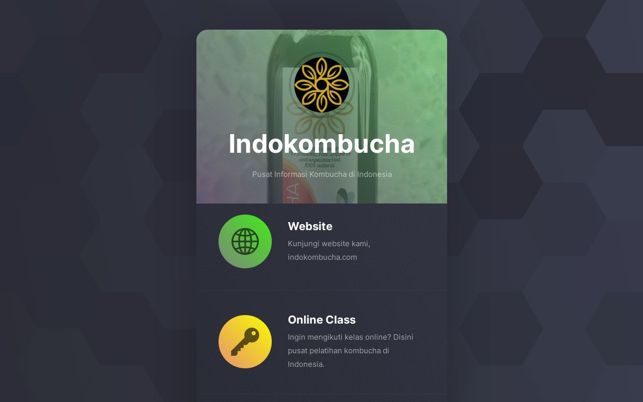 Indokombucha